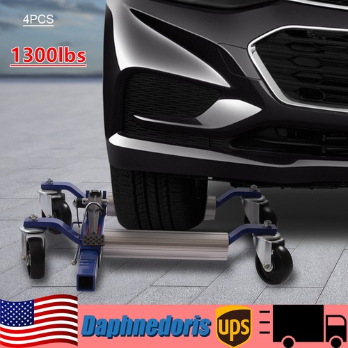 Heavy Duty Self Loading Dolly Car Wheel Dolly with Ratcheting Foot ...