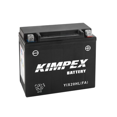 Kimpex Battery Maintenance Free AGM High Performance YIX20HL OEM ...