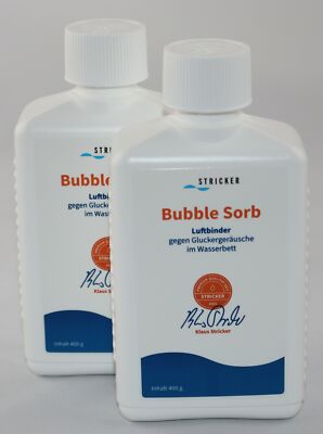 2x Bubble Sorb 400g Luftbinder Stricker Chemie Wasser Bett Pflege | eBay.de