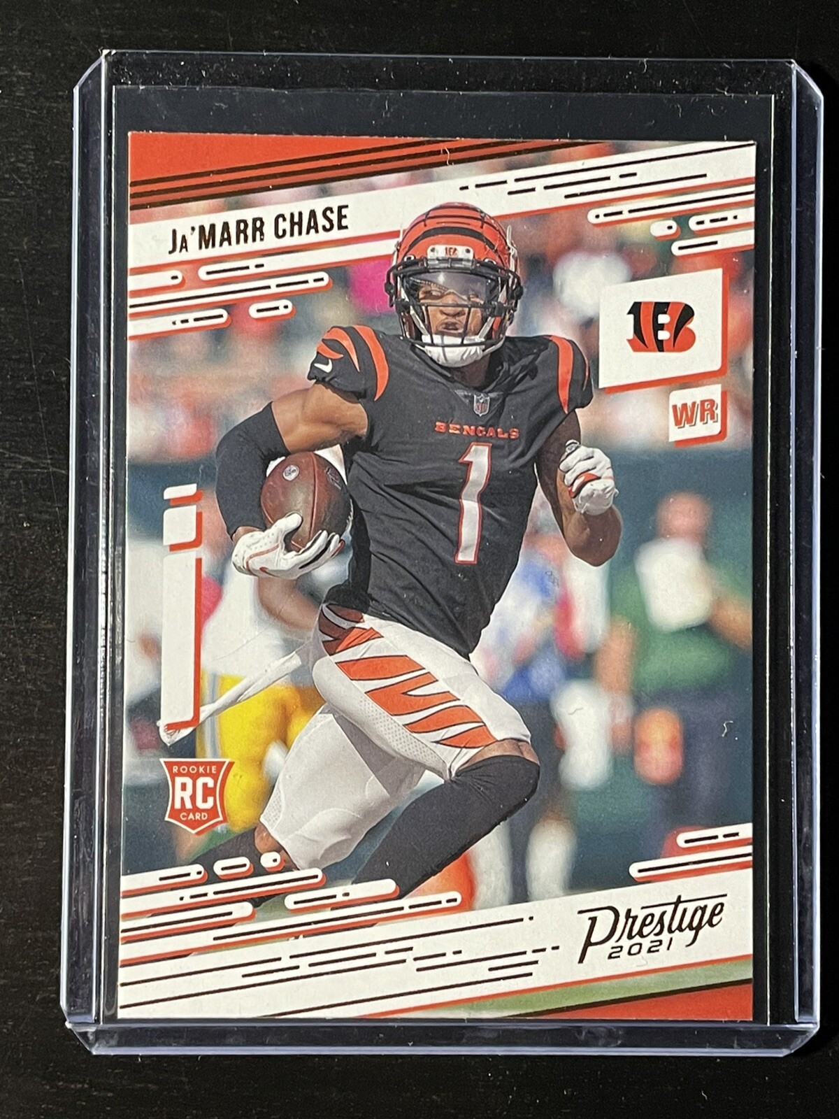 2021 Panini Chronicles Prestige Football JaMarr Chase #212 RC Rookie ...