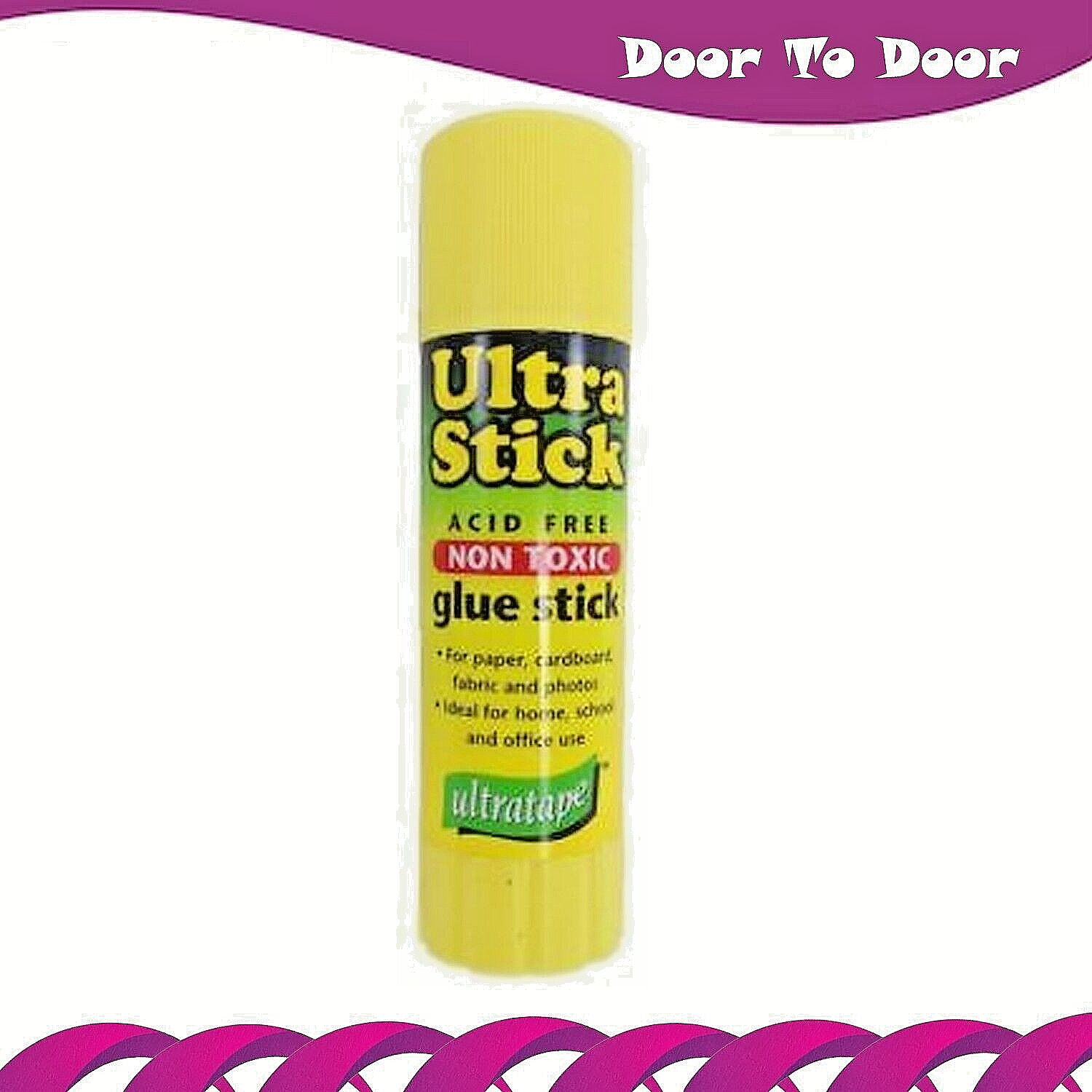 ULTRA STICK GLUE STICK, NON TOXIC, 15G - ULTRATAPE | eBay