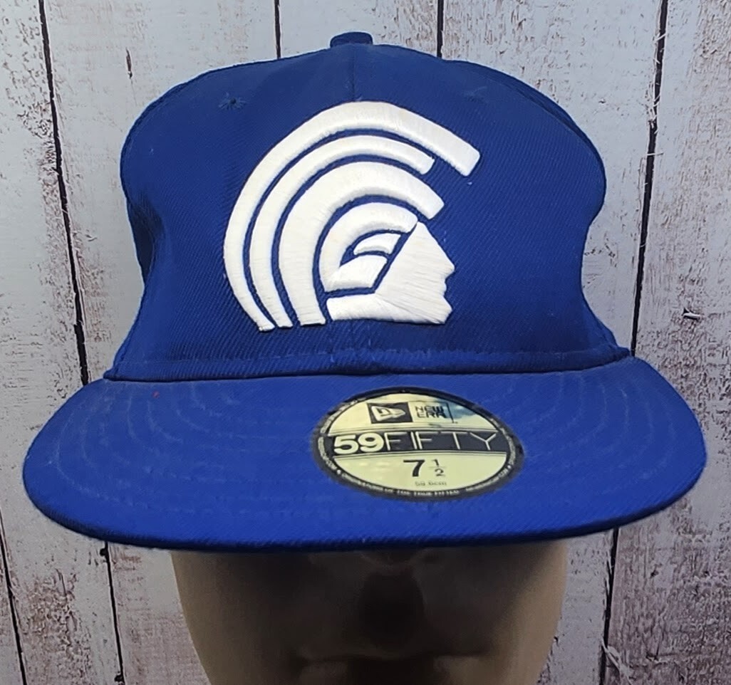 Fitted Hawaii New Era Kamehameha 59Fifty Blue Cap Hat - Gem