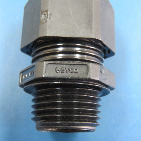 HEYCO M4520 Qty of 60 per Lot RLTCG LL 1/2 NPT BLACK-NO NUT Heyco -Tite ...