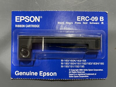 Genuine Epson Ribbon Cartridge ERC-09B Black NEW - Lot of 3 | eBay