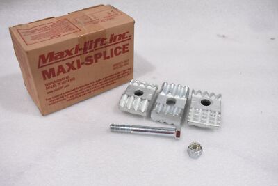 MAXI-LIFT MAXI-SPLICE CI BELT FASTENER SPLICE 4" BOLT LENGTH (4 SETS ...