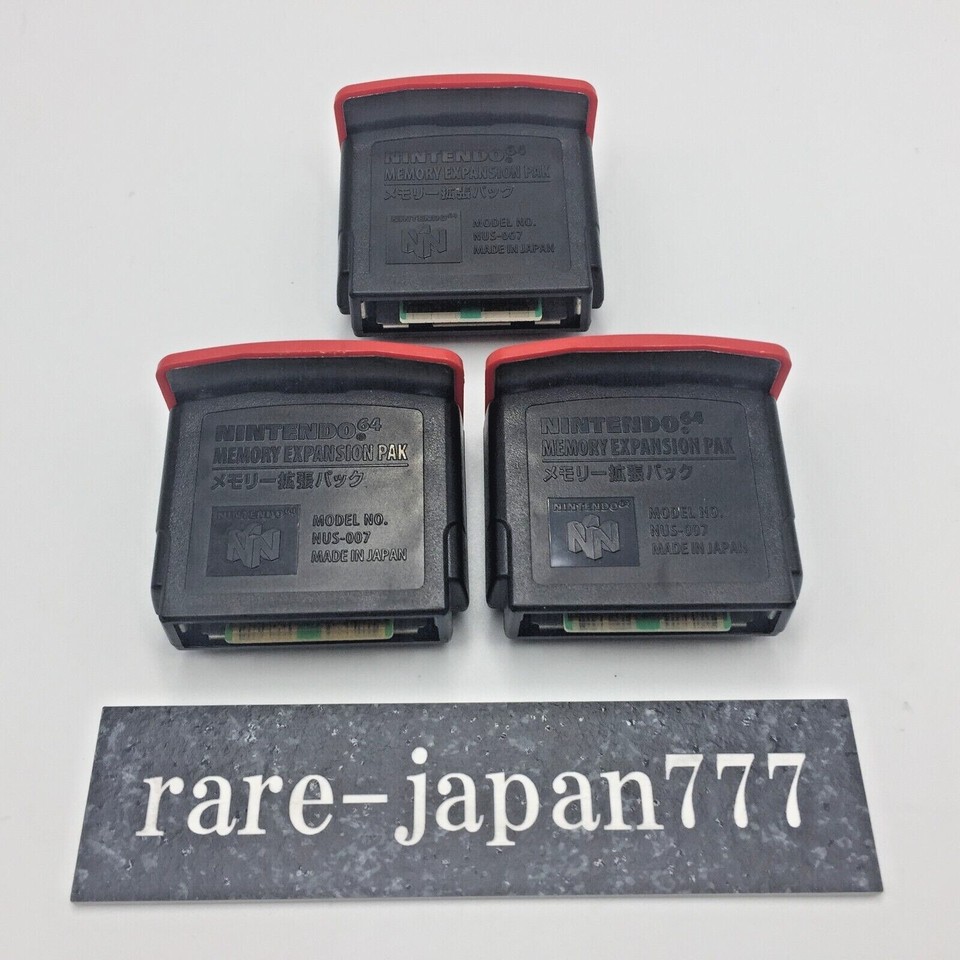 Nintendo 64 Expansion Pak Official N64 Memory Pack OEM Original cleaned ...