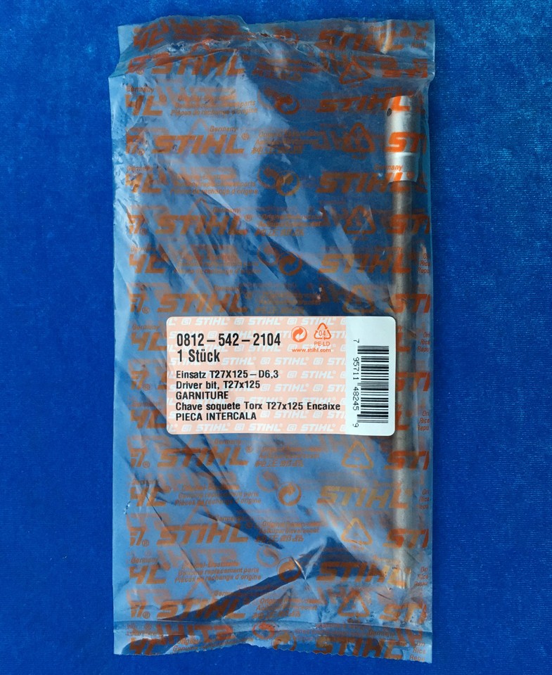 STIHL 1/4 Inch Driver T27 x 125mm Driver / Bit # 0812 542 2104 | eBay