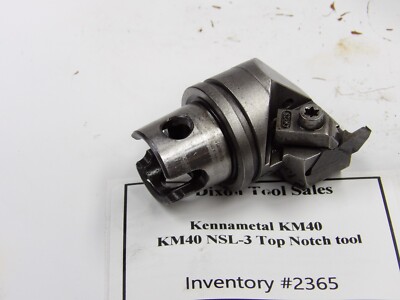 Kennametal KM40 NSL-3 Top Notch tool Inv#2365 | eBay