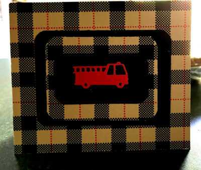 Fireman themed get well card | eBay