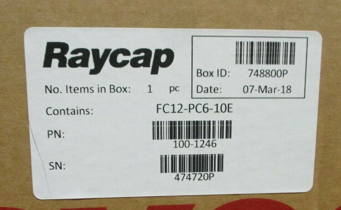 FC12-PC6-10E RAYCAP-CENTRAL CONNECTION FOR 18 FIBER CONNECTION AND 6 ...
