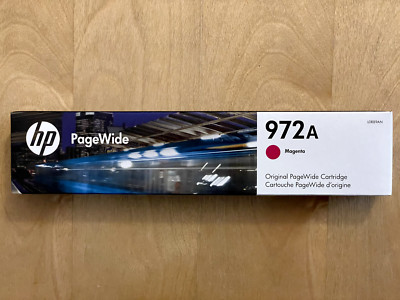 HP 972A Magenta Original PageWide Ink Cartridge - L0R89AN - Exp. 09/ ...
