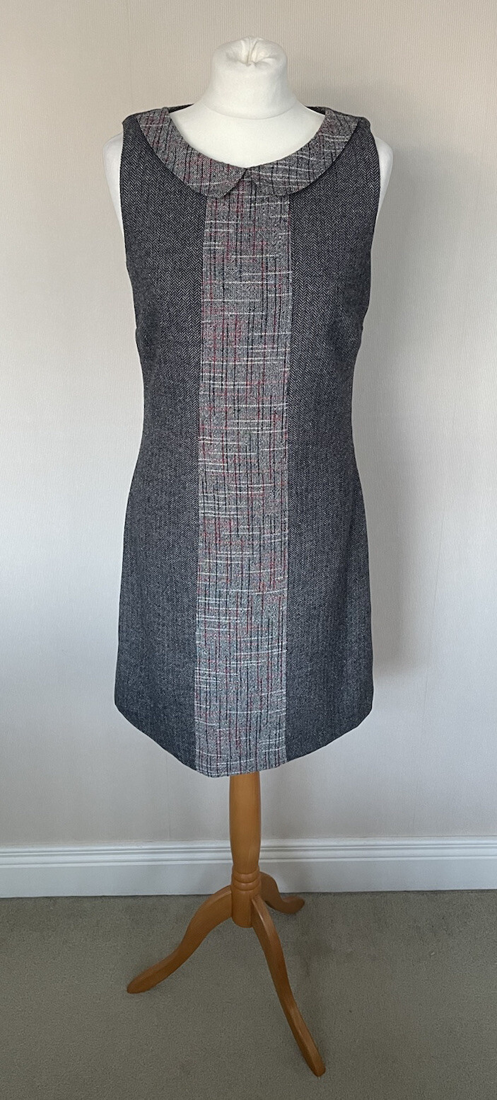 FAB White Stuff Greyhound Herringbone Tweed Wool Silk… - Gem