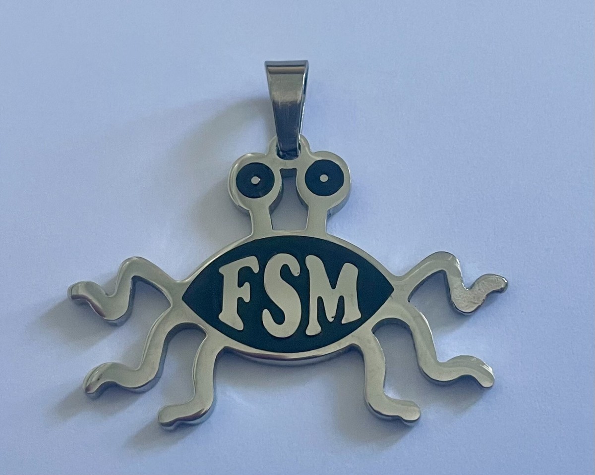 Pastafarian Logo Blessed By FSM Pastafarian. Church Of Flying