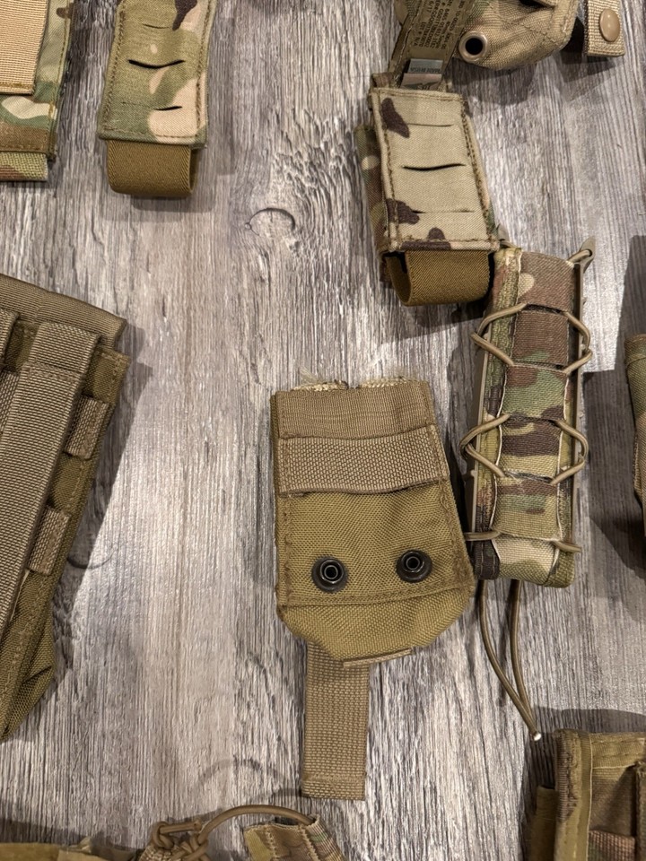 OLDGEN SOF Eagle industries Kit Multicam Pouches Carrier Rig CAG Lot ...