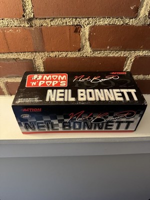 Neil Bonnett 1992 Mom N Pops Nascar 1/24 Diecast Action Chevy Lumina ...