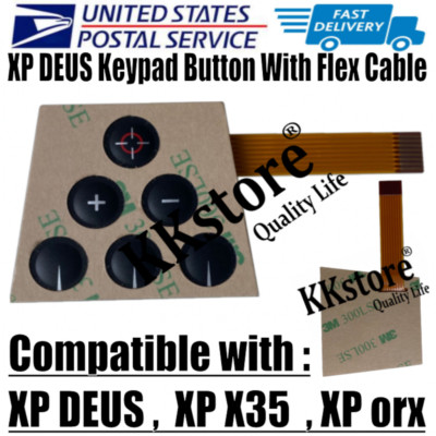 USPS XP Deus Remote Control Keypad Button Flex Cable For XP-DEUS XP-ORX ...