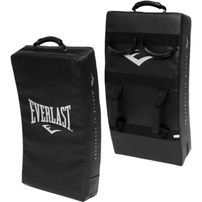 NEW Everlast Impact Black Curved Kick Shield | eBay Australia