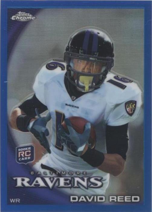 2010 Topps Chrome - David Reed #C84 Blue Refractor /199 (RC) for sale ...
