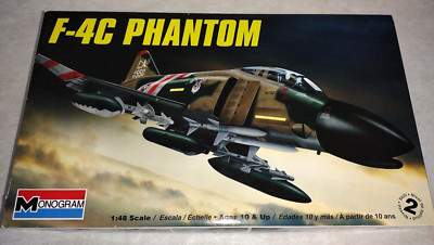 Monogram F-4C Phantom 1:48 Scale Model Kit | eBay