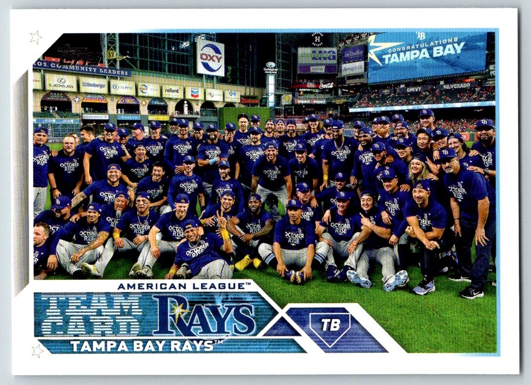 2023 TOPPS SERIES 2 TAMPA BAY RAYS TEAM CARD TAMPA BAY RAYS #623 | eBay