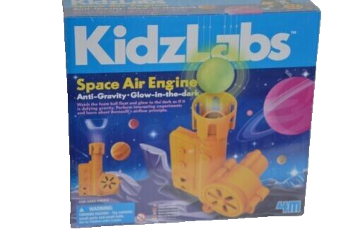 KidzLabs Space Air Engine Kit Anti-Gravity Glow in the Dark 4M STEM ...