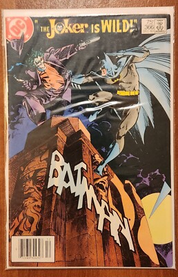 Batman #366 (DC, 1983 Newsstand Ed) VF+ Joker Appearance Walt Simonson ...