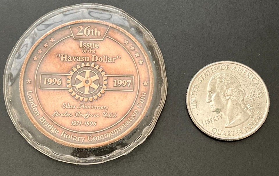 London Bridge Lake Havasu City Arizona AZ Rotary Club City Founder ...