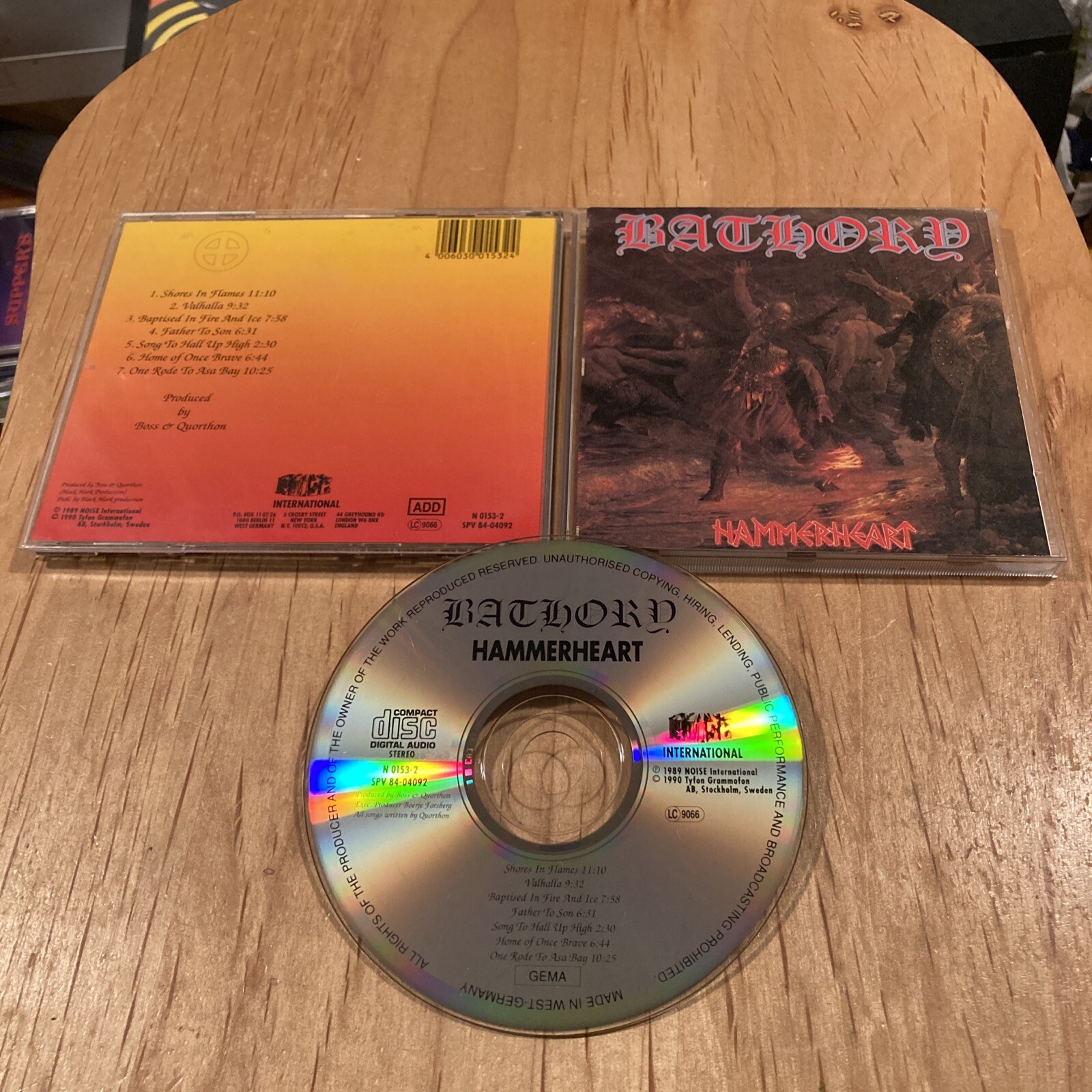 Hammerheart by Bathory (CD, 1989, Noise (USA)) for sale online | eBay