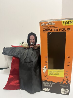 REPLACEMENT PARTS FOR VTG MECHANICAL VAMPIRE RED/BLACK CAPE LONG DRESS ...