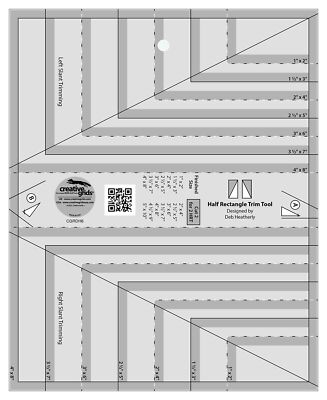 Creative Grids Half Rectangle Trim Tool (CGRDH6) | eBay