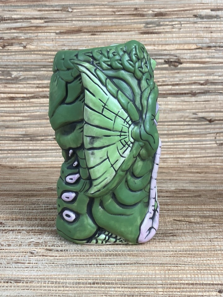 Sea Creature Tiki Mug Biggs Tiki Dynasty Ceramic Cup 6.25" Tall 18 Fl ...
