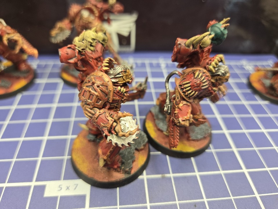 40k World Eaters x3 Pro Painted Exalted Eightbound - Chaos Space ...