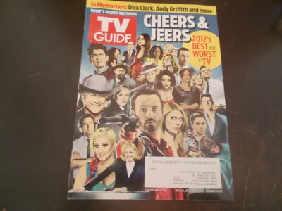 Best & Worst 2012 - TV Guide Magazine 2012-2013 | eBay