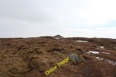 Photo 12x8 Path to Criffel Kirkbean With view towards Douglas's Cairn ...