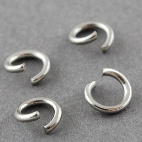 4000Pcs Stainless Steel Jump Rings Open Jump Rings Wholesale Jewelry | eBay