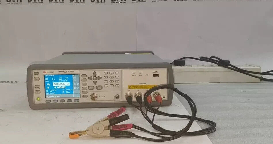 Keysight E4980AL Precision LCR Meter | 20Hz to 300kHz High Accuracy ...