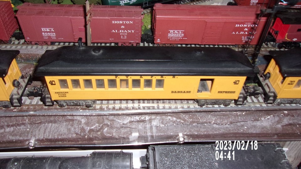VINTAGE FRONTIER TRAIN SET BY A.C. GILBERT, W/TRACK & TRANSFORMER, S ...