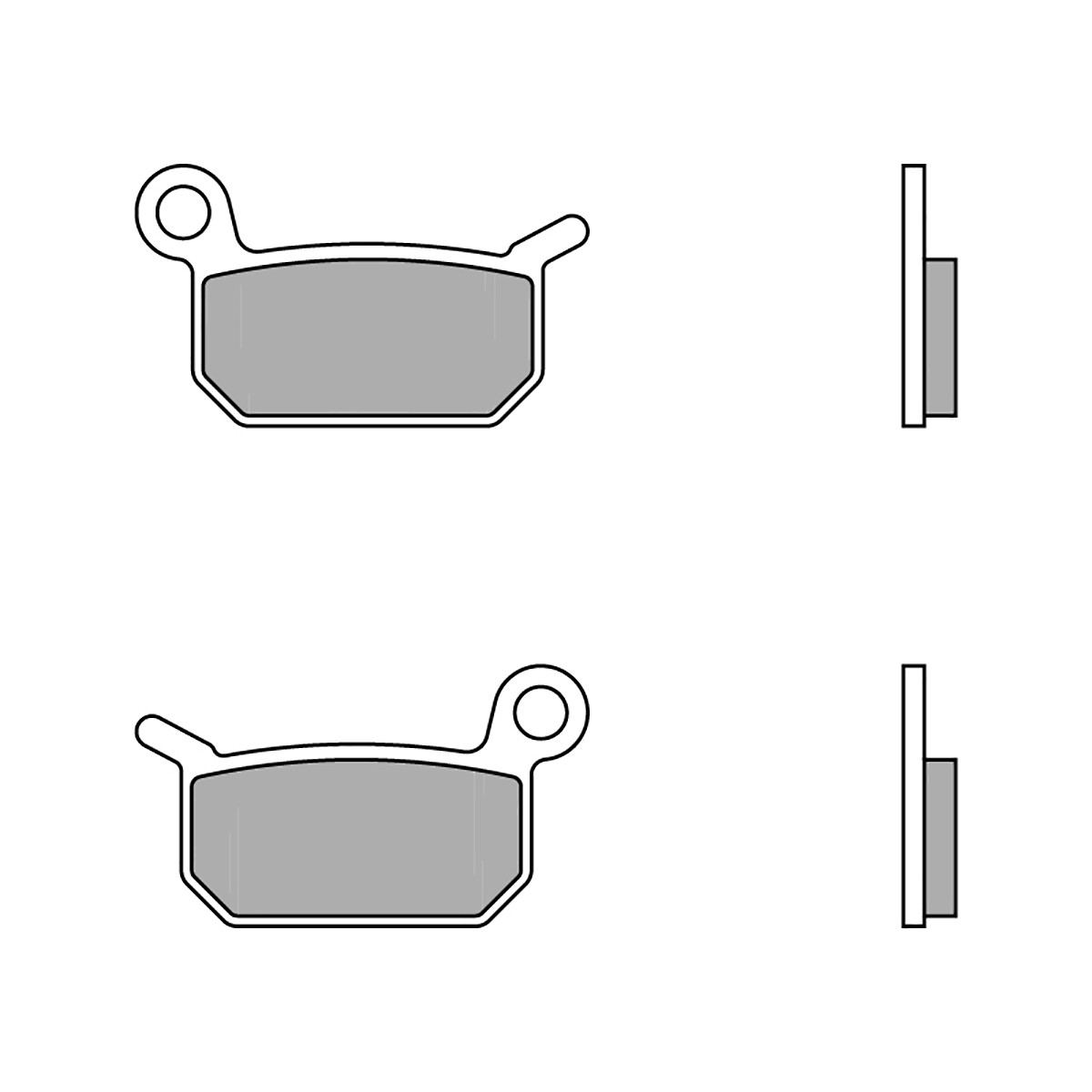 Front Brembo SD Brake Pads for Lem R3 50 2003 > 2005 | eBay Australia