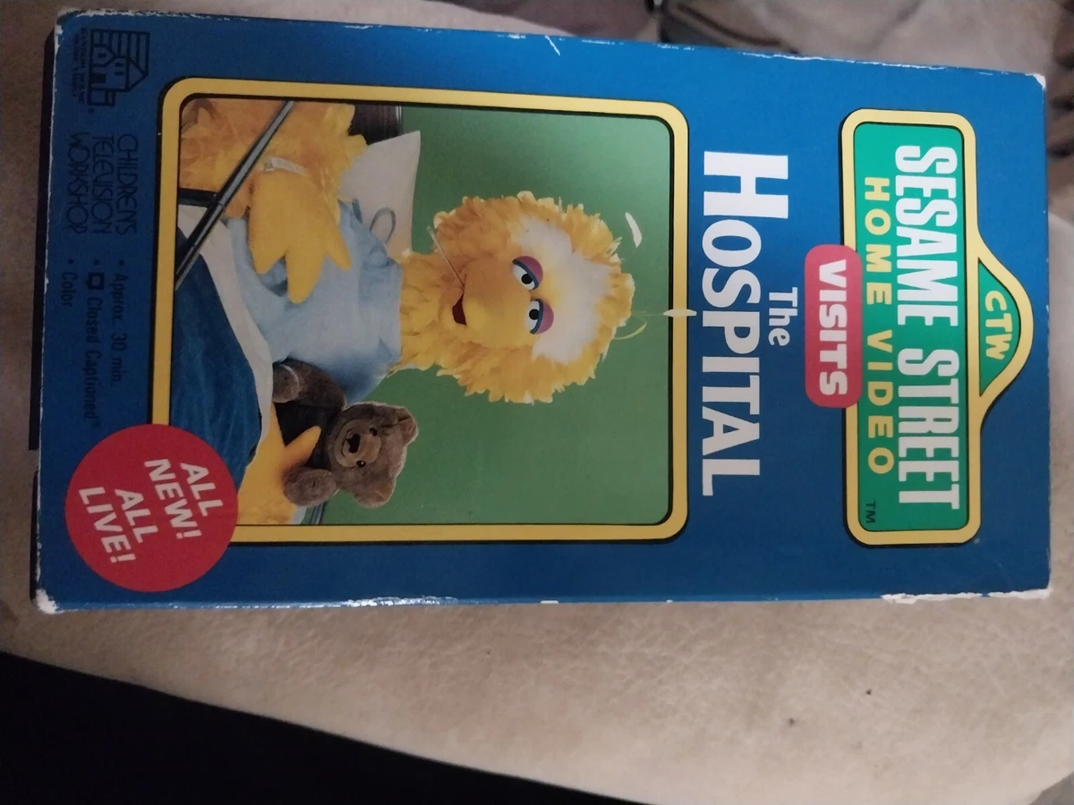 Sesame Street Visits The Hospital Vhs