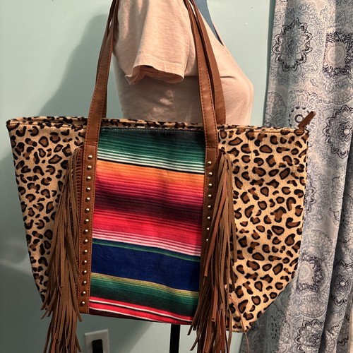 Aztec Animal Print Bag | eBay