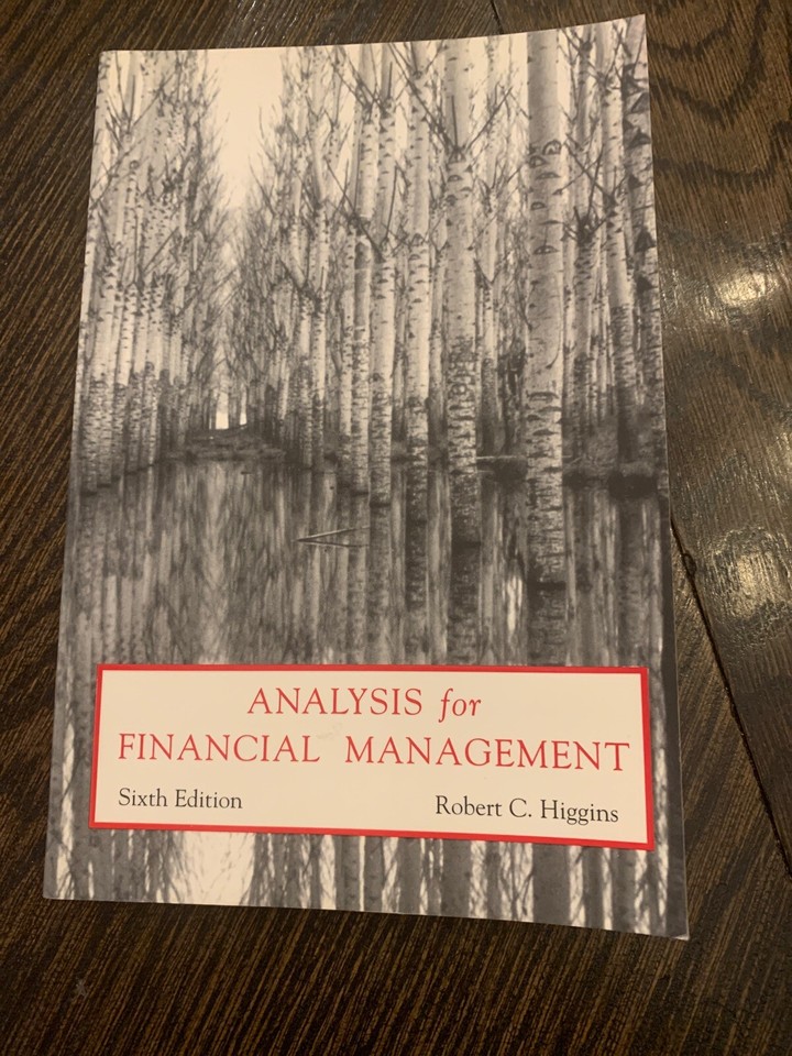 Analysis for Finance Management by Robert C. Higgins (2000, Paperback ...