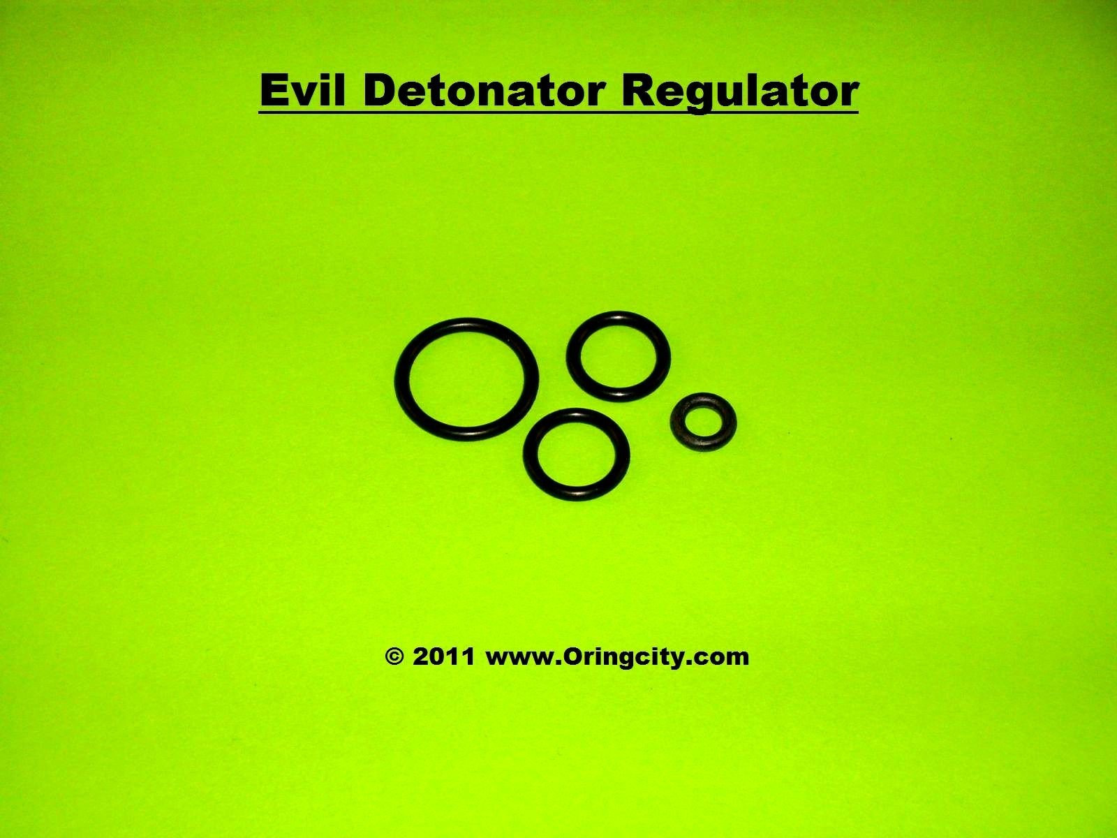 Evil Detonator Regulator O-Ring Rebuild Kit - 2 Rebuilds + 3 "FREE ...