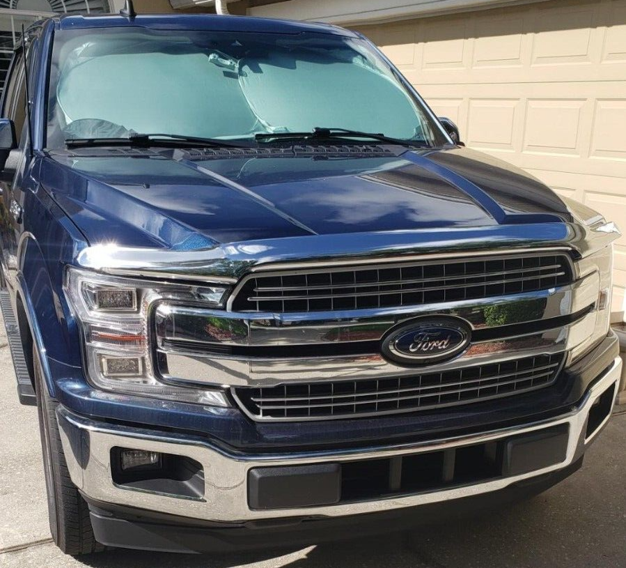 AVS BugFlector Chrome Protector Bug Shield Deflector for 15-2020 Ford ...