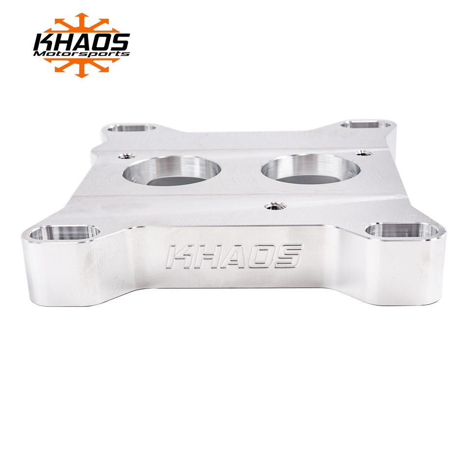 Chevy TBI Onto Holley Edelbrock 4 Barrel Intake Manifold Adapter 1.7 ...