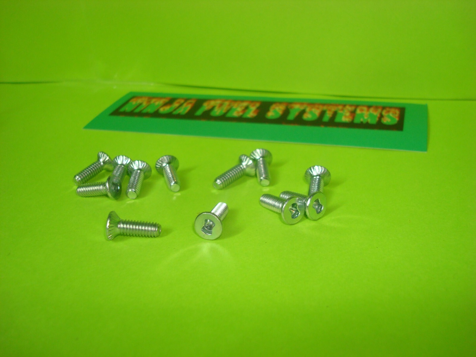 (12 Pack) Holley Metering Plate Clutch Head Mounting Screws Carburetor ...