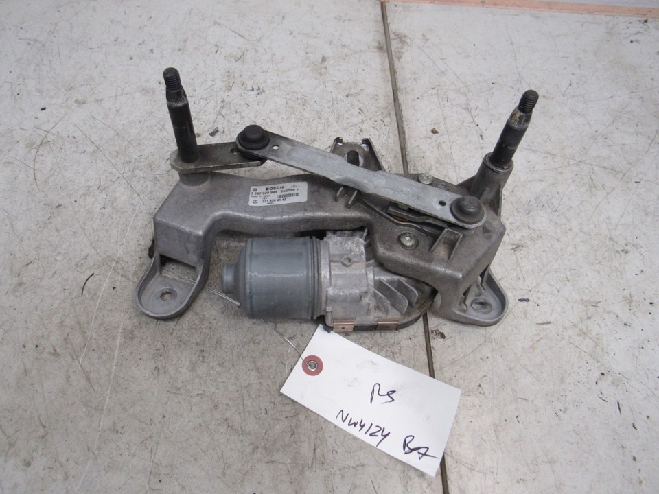 2007 W221 mercedes s550 right passenger front windshield wiper motor ...