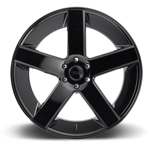 (Set of 4) Dub S216 Baller 24x9 5x115 +15mm Gloss Black Wheels Rims 24 ...