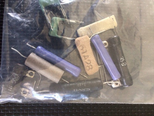 Lot Of Vintage Large Power Resistors Sprague OMI Etc. | eBay