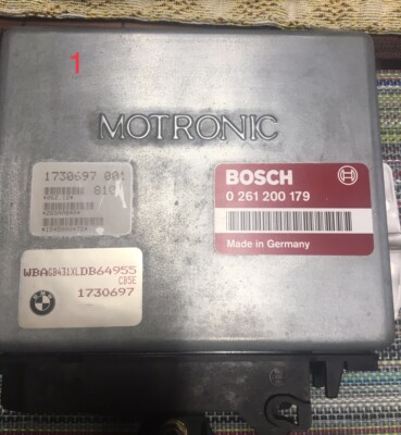 BMW “Motronic” Red Label Bosch 0261200169 | eBay