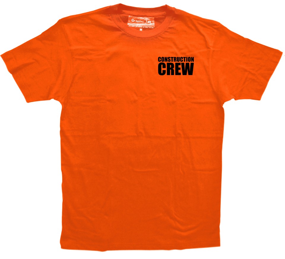 Construction Crew t-shirt, Workers t-shirt, High Visibility t-shirt ...